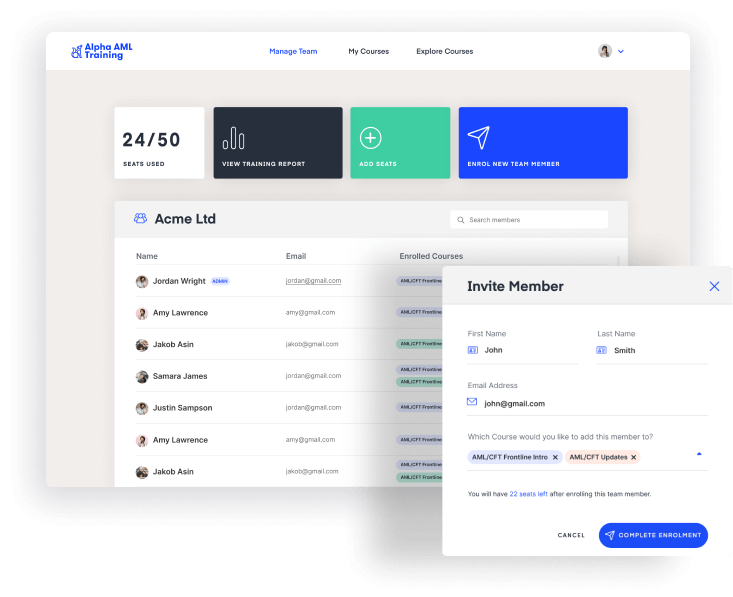 Alpha AML | Online AML/CFT Intro Training | (Accounting)